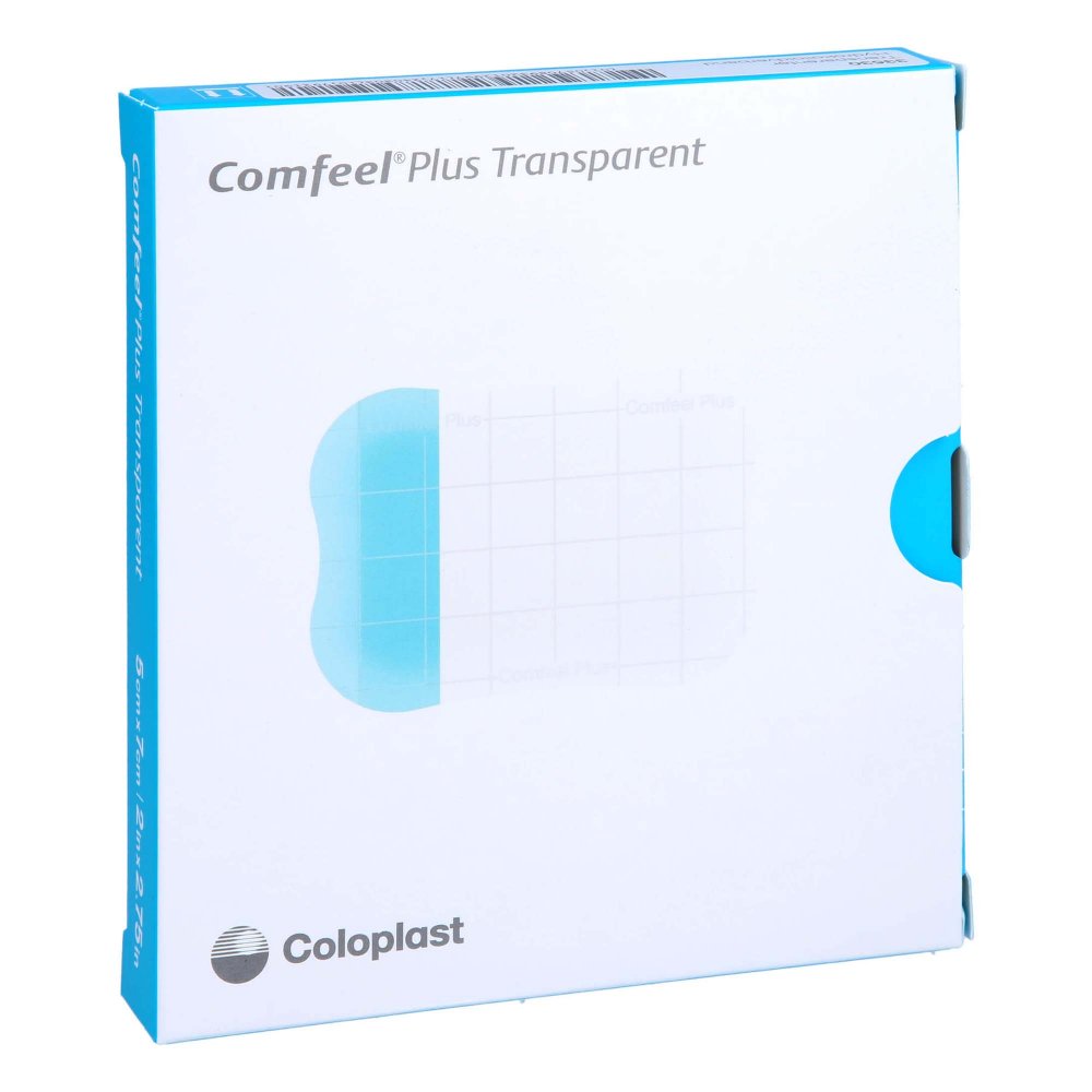 Comfeel Plus Transparent Hydrokolloidverb.5x7 cm 10 stk