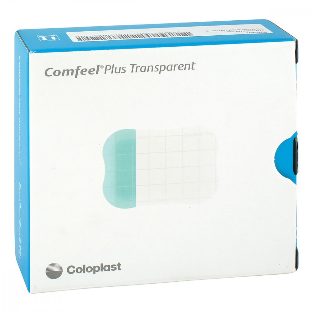 Comfeel Plus Transparent Hydrokolloidverb.5x7 cm 50 stk