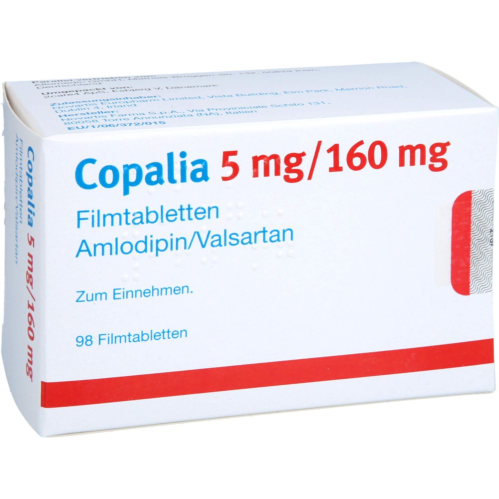 Copalia 5 mg/160 mg Filmtabletten 98 stk online kaufen