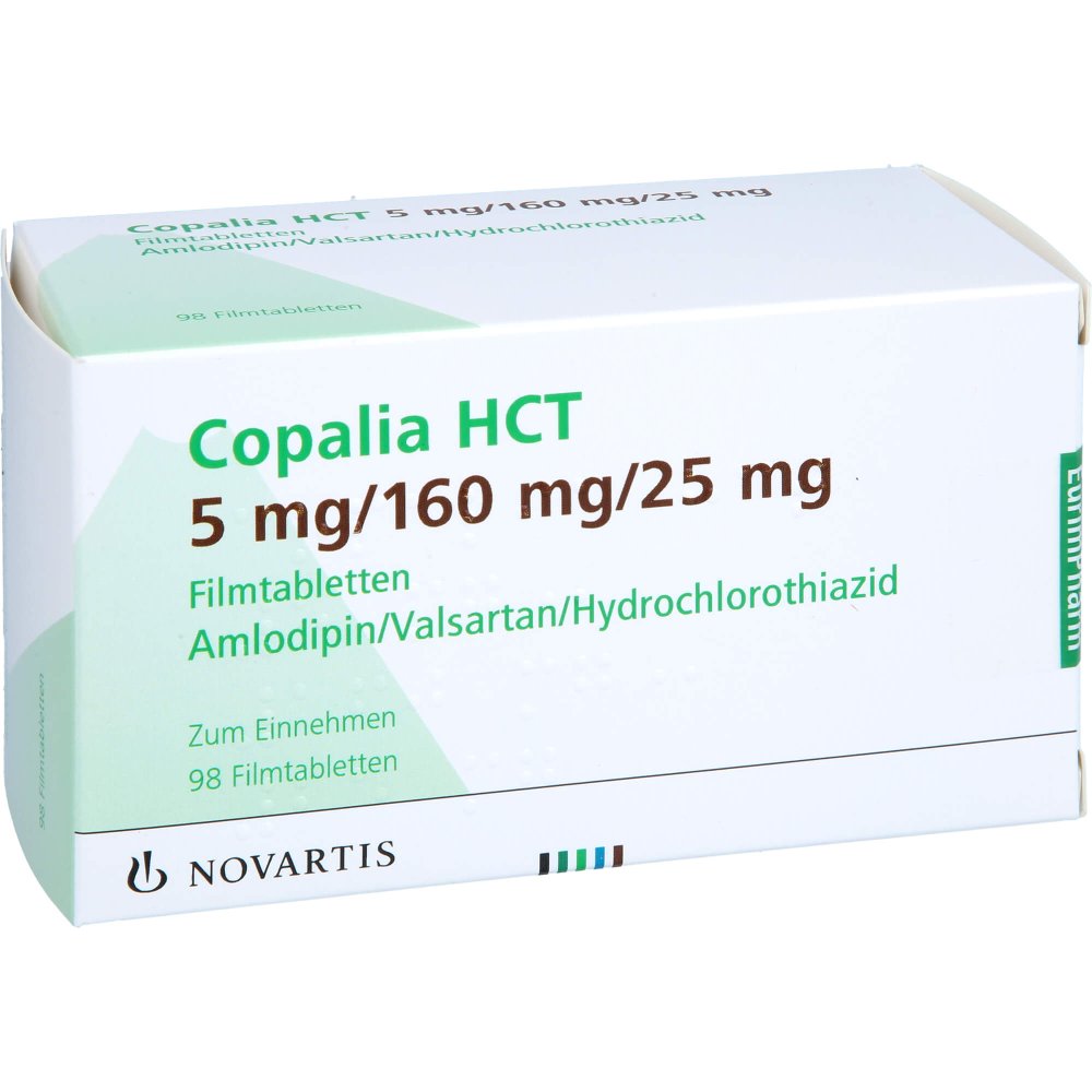Copalia Hct 5 mg/160 mg/25 mg Filmtabletten 98 stk
