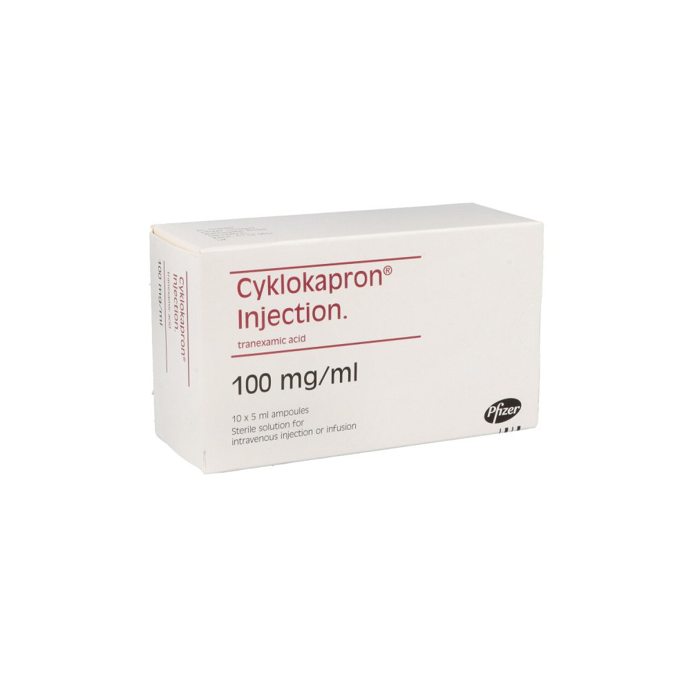 Cyklokapron Injektionslösung 10X5 ml online kaufen