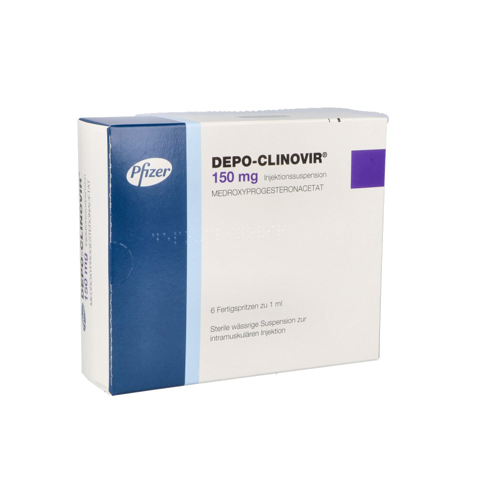 Depo Clinovir 150 mg Injektionssusp.i.e.fertigspr. 6 stk