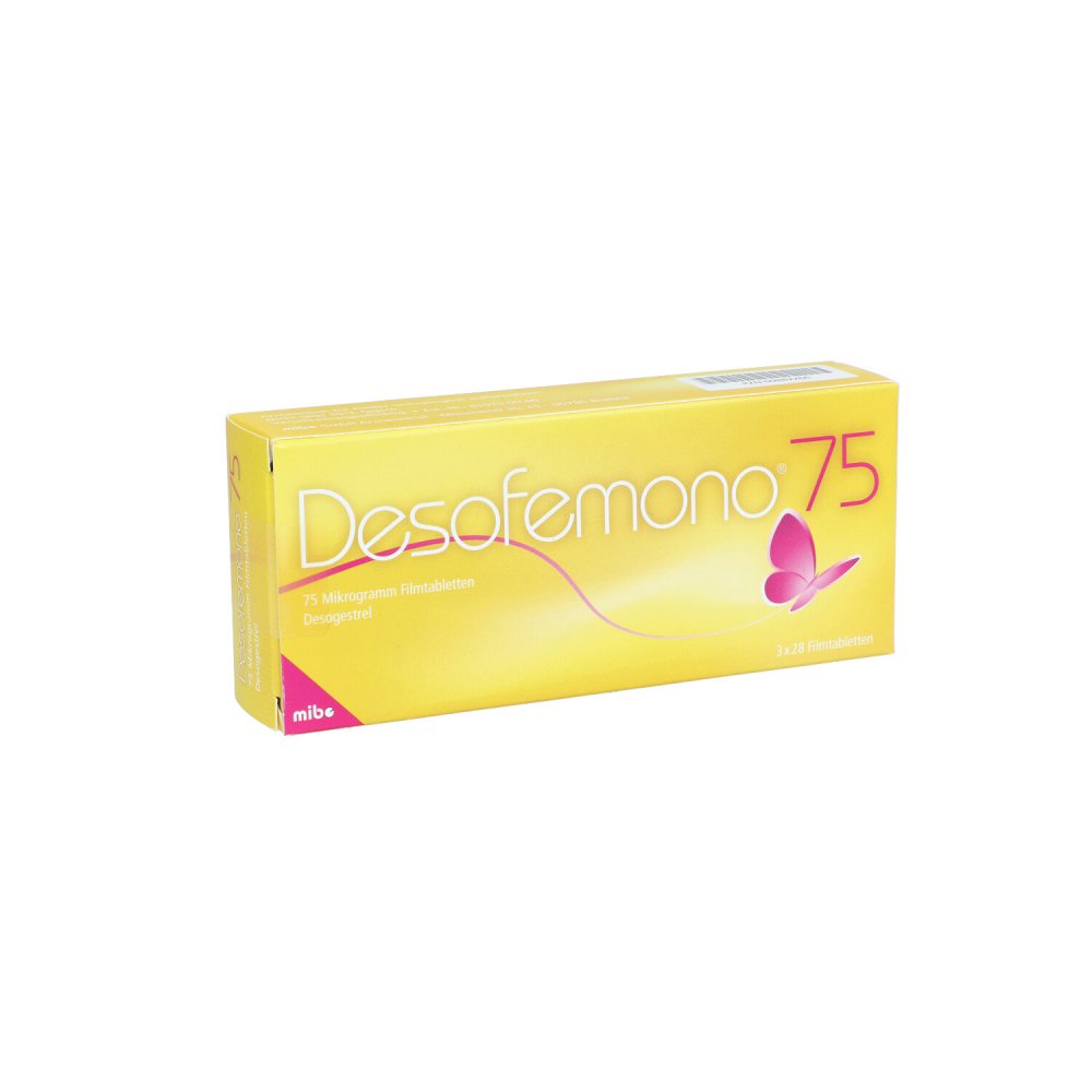 Desofemono 75 Mikrogramm Filmtabletten 3X28 stk