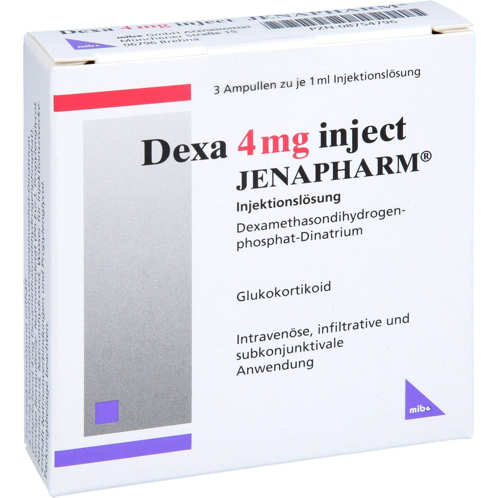 Dexa 4 mg Injekt Jenapharm Ampullen 3X1 ml online kaufen