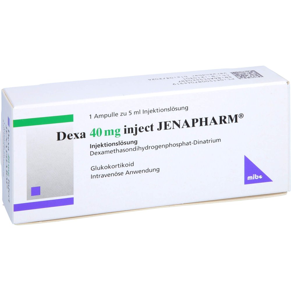 Dexa 40 mg Injekt Jenapharm Ampullen 1X5 ml online kaufen