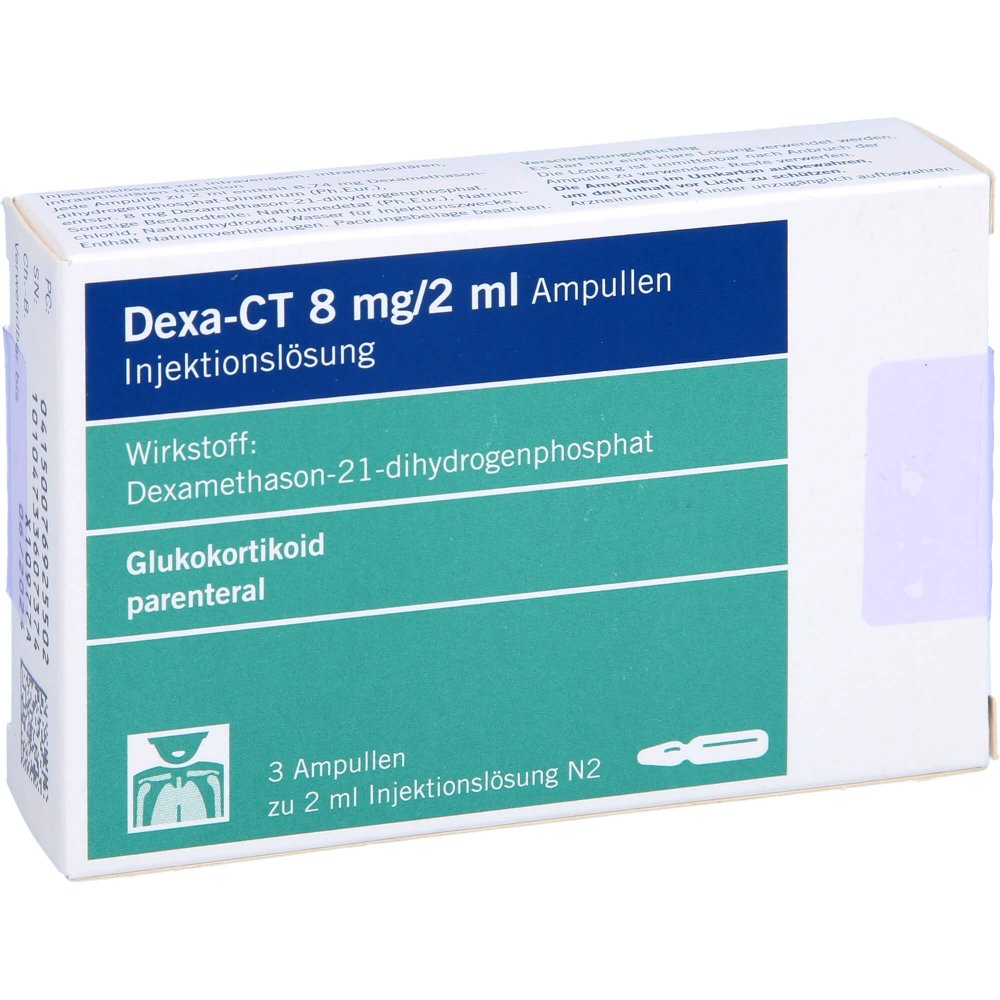 Dexa-ct 8 mg/2 ml Ampullen 3X2 ml online kaufen