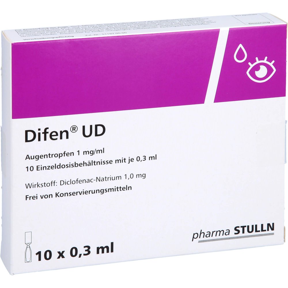 Difen Ud Augentropfen 10X0.3 ml online kaufen