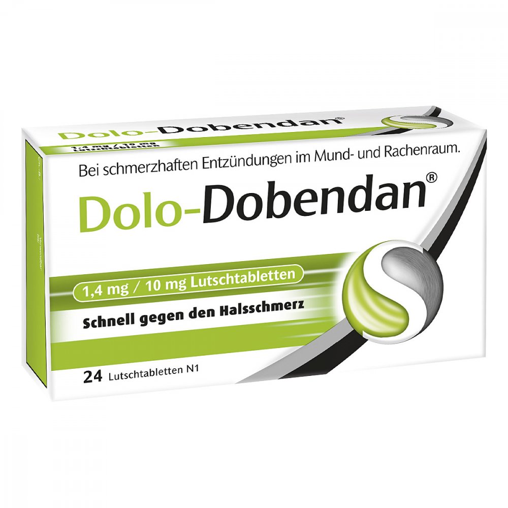 Dolo-dobendan 1,4 Mg/10 Mg Lutschtabletten 24 stk