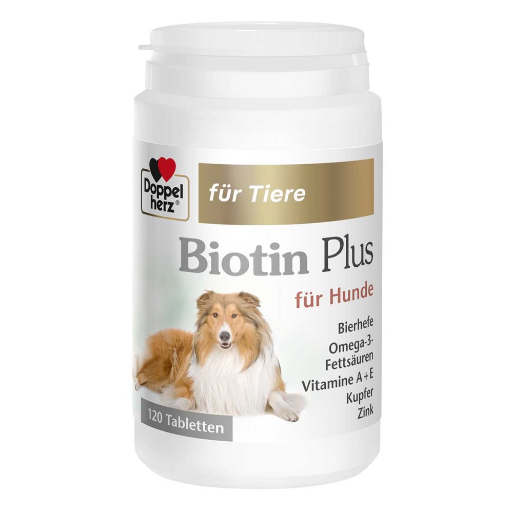 Doppelherz Für Tiere Biotin Plus Tabletten F.hunde 120 stk