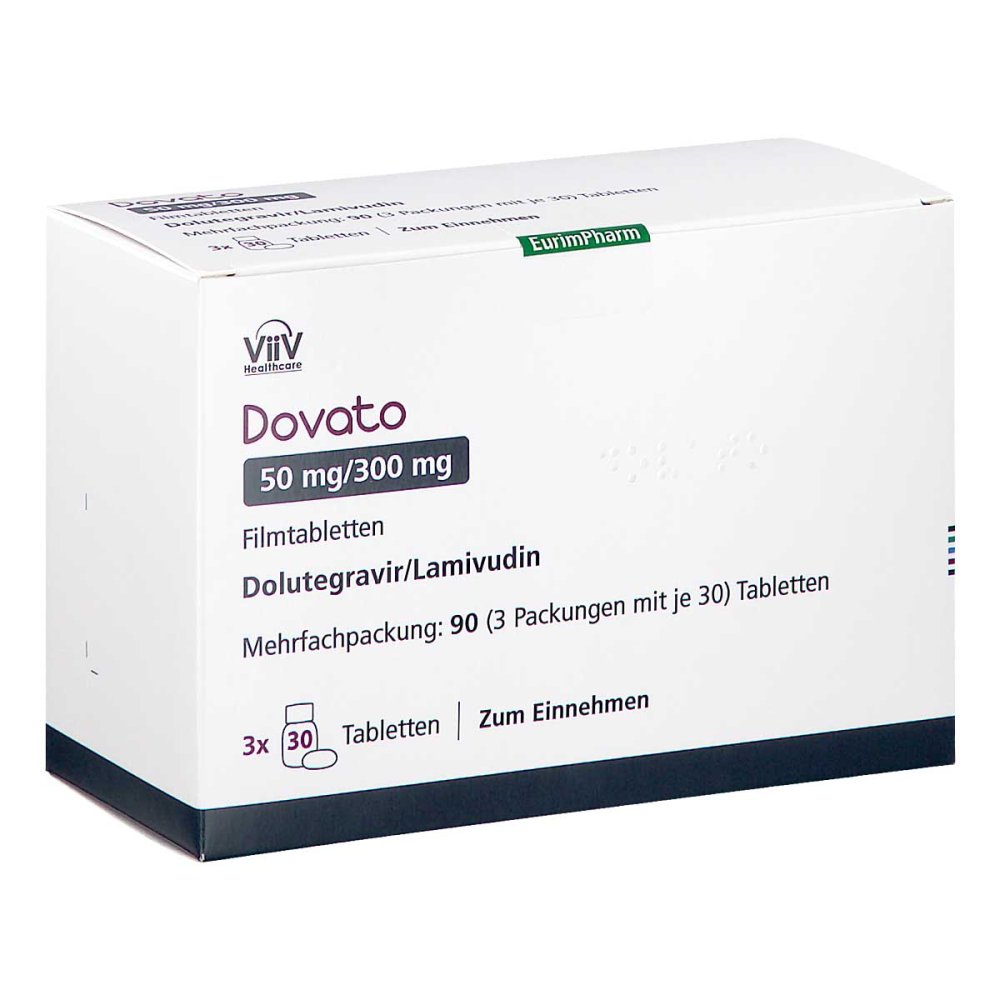 Dovato 50mg/300mg Fta 3X30 stk online kaufen