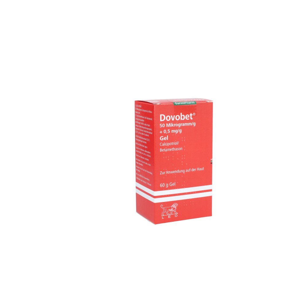 Dovobet 50 Mikrogramm/g + 0,5 mg/g Gel 60 g online kaufen
