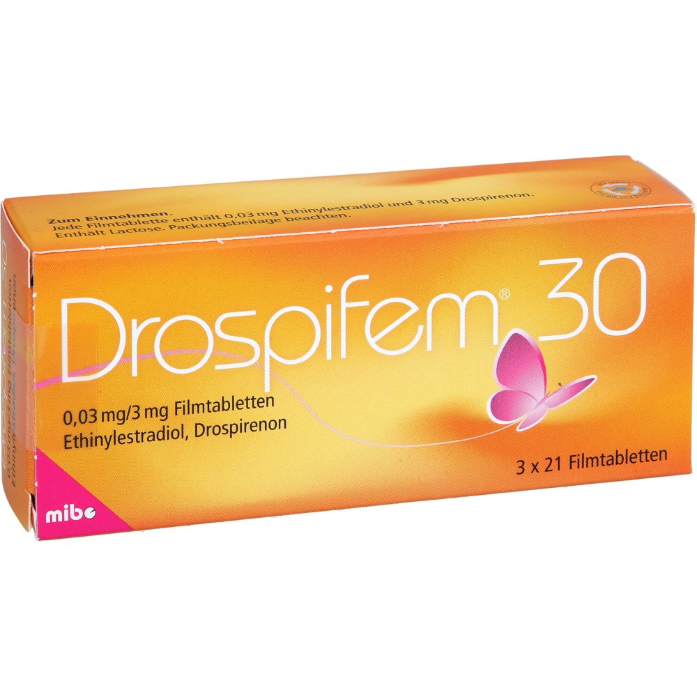 Drospifem 30 0,03mg/3mg 3X21 stk online kaufen