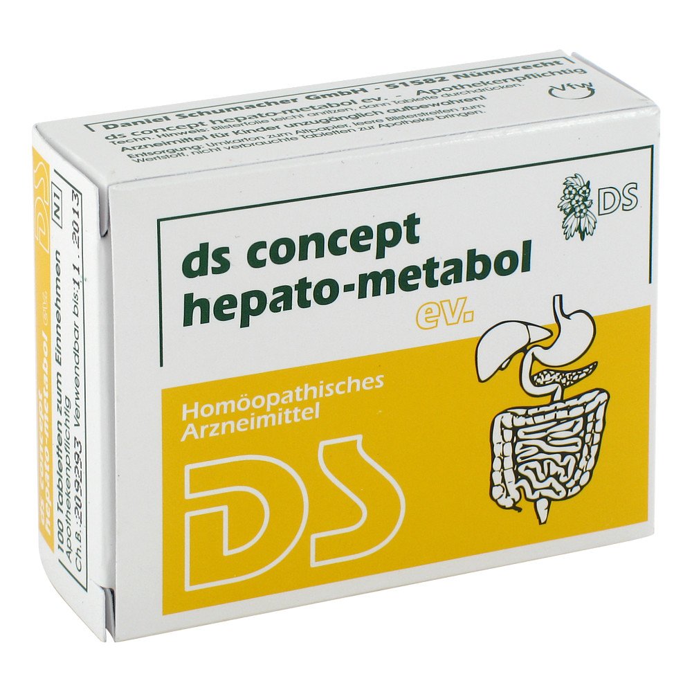 Ds Concept Hepato Metabol Ev. Tabletten 100 stk