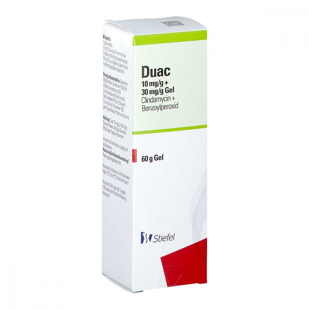 Duac 10 mg/g + 30 mg/g Gel 60 g online kaufen