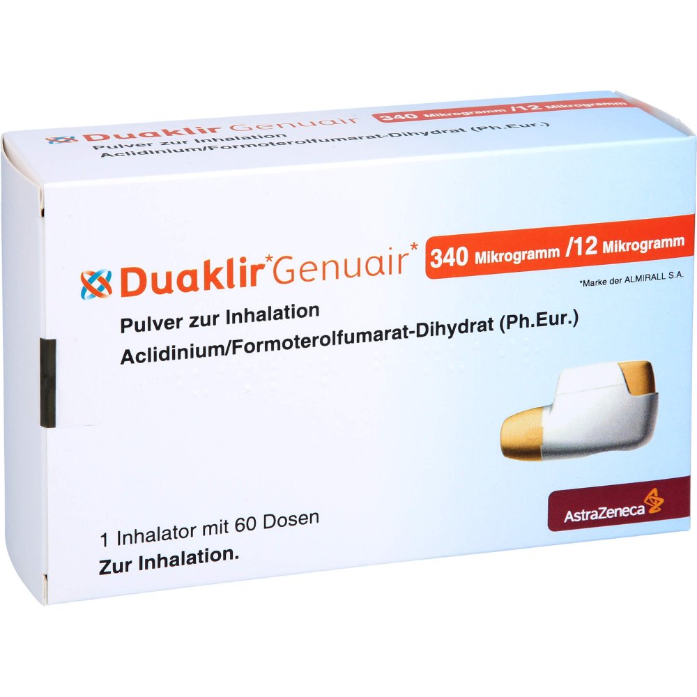 Duaklir Genuair 340 [my]g/12 [my]g Plv.z.inhalatio 1 stk