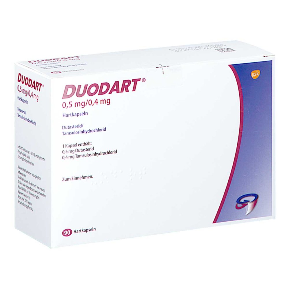 Duodart 0,5 Mg/0,4 Mg Hartkapseln 90 stk online kaufen