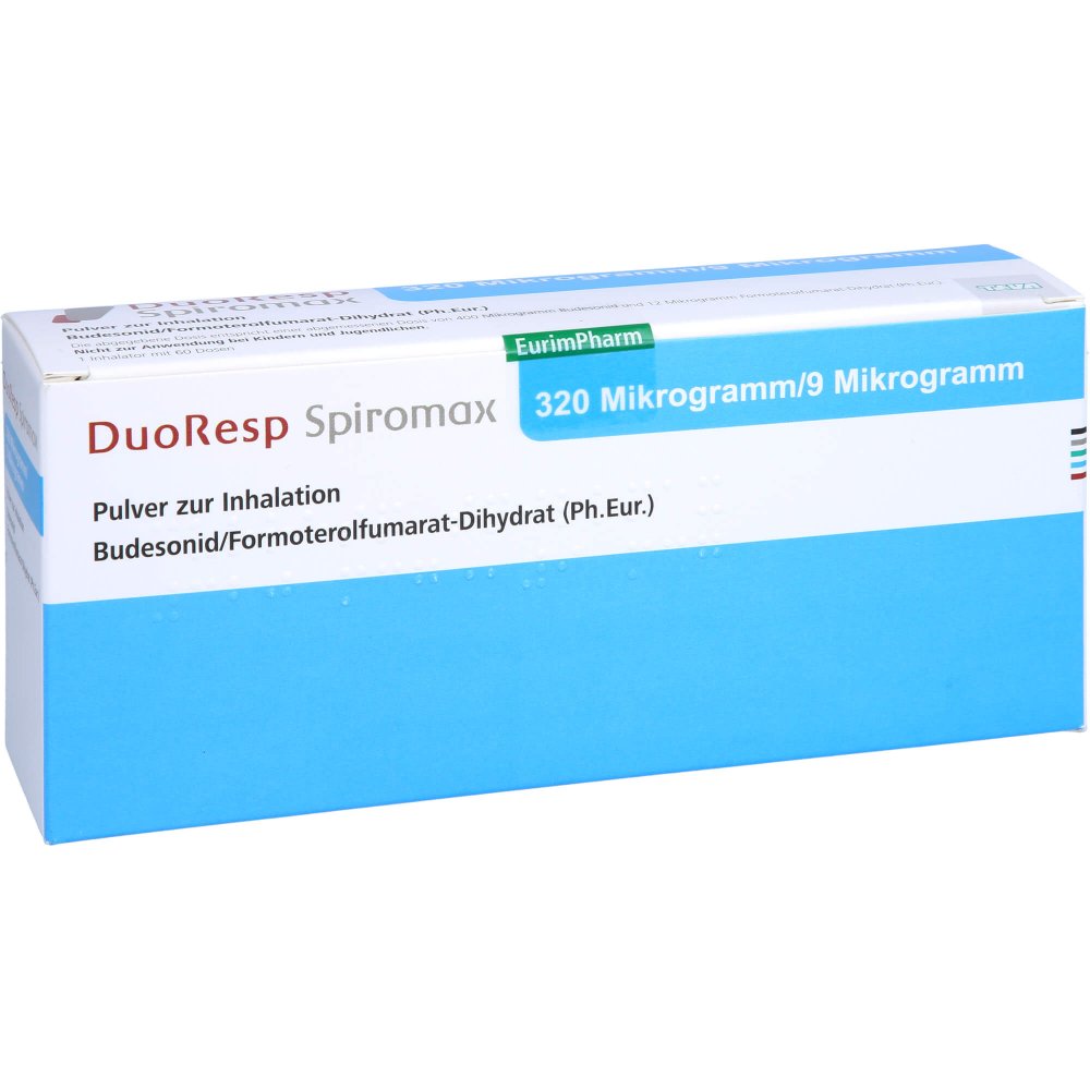 DuoResp Spiromax 320 Mikrogramm/9 Mikrogramm/Dosis 1 stk