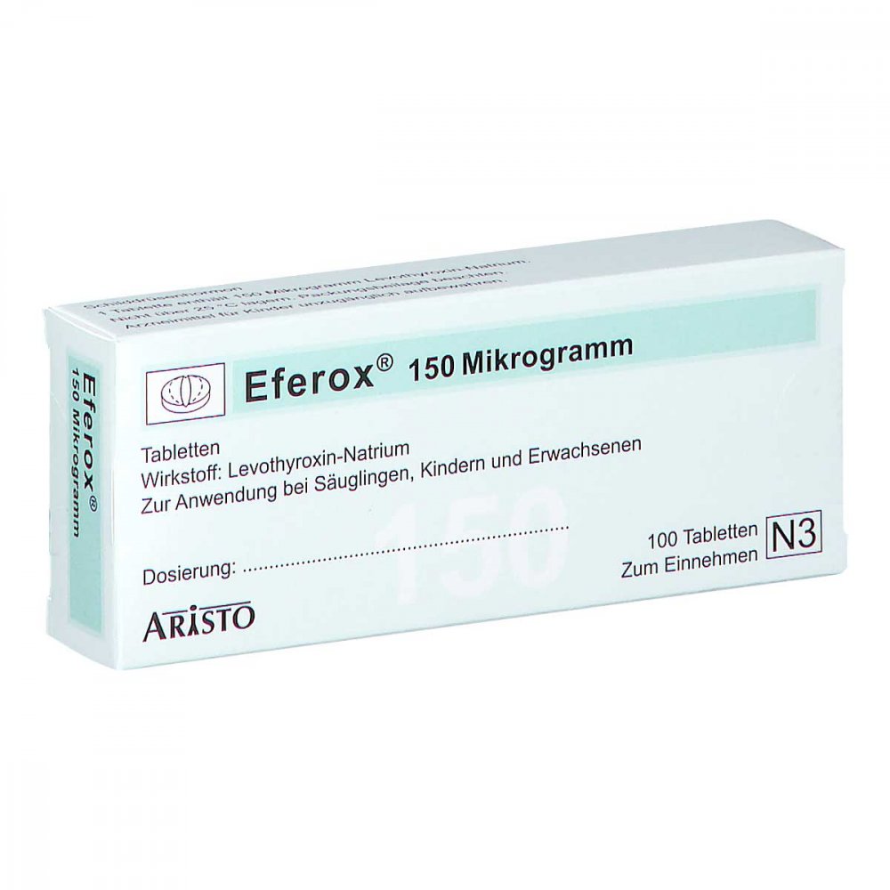Eferox 150 Mikrogramm Tabletten 100 stk online kaufen