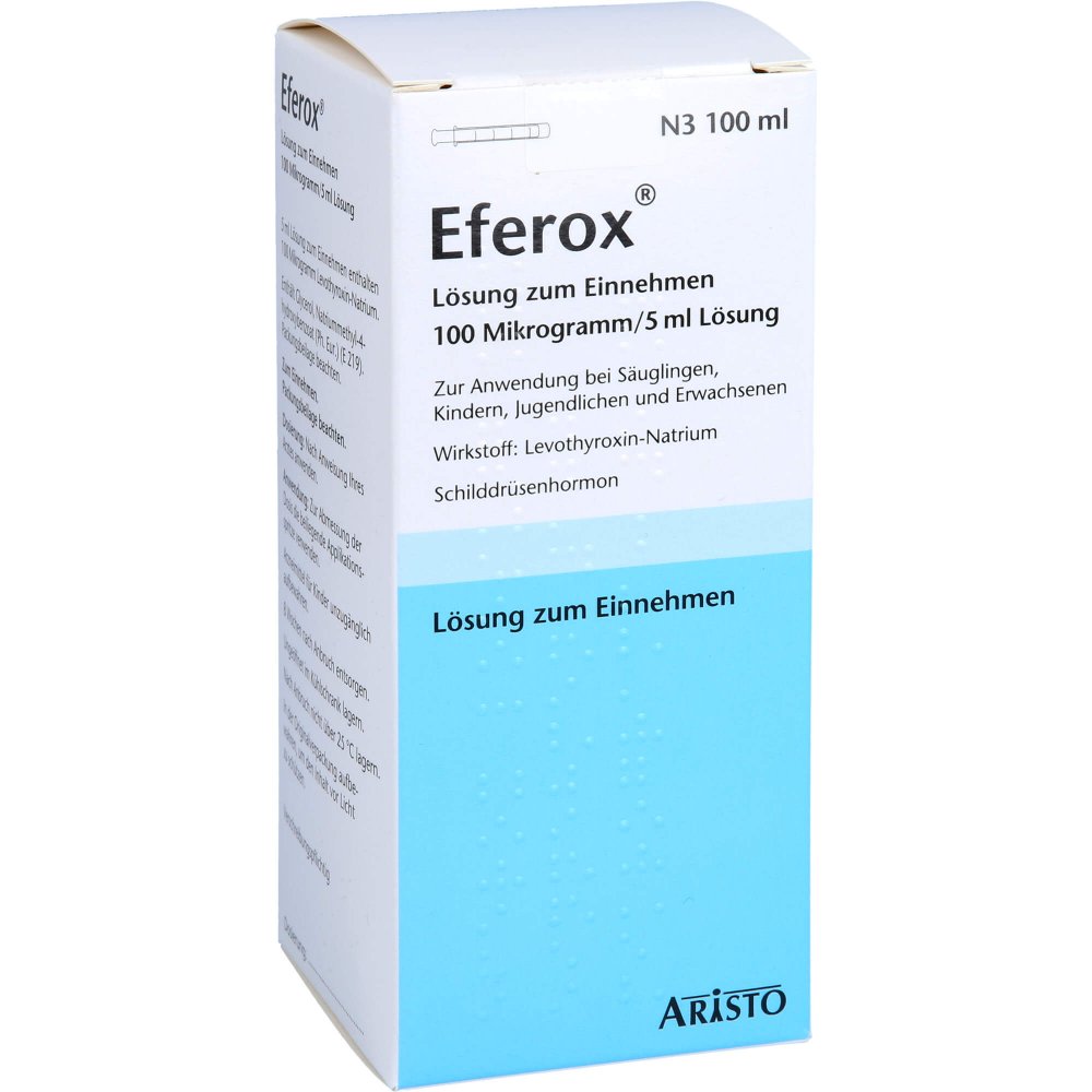 Eferox Lösung zum Einnehmen 100 [my]g/5 ml Lösung 100 ml