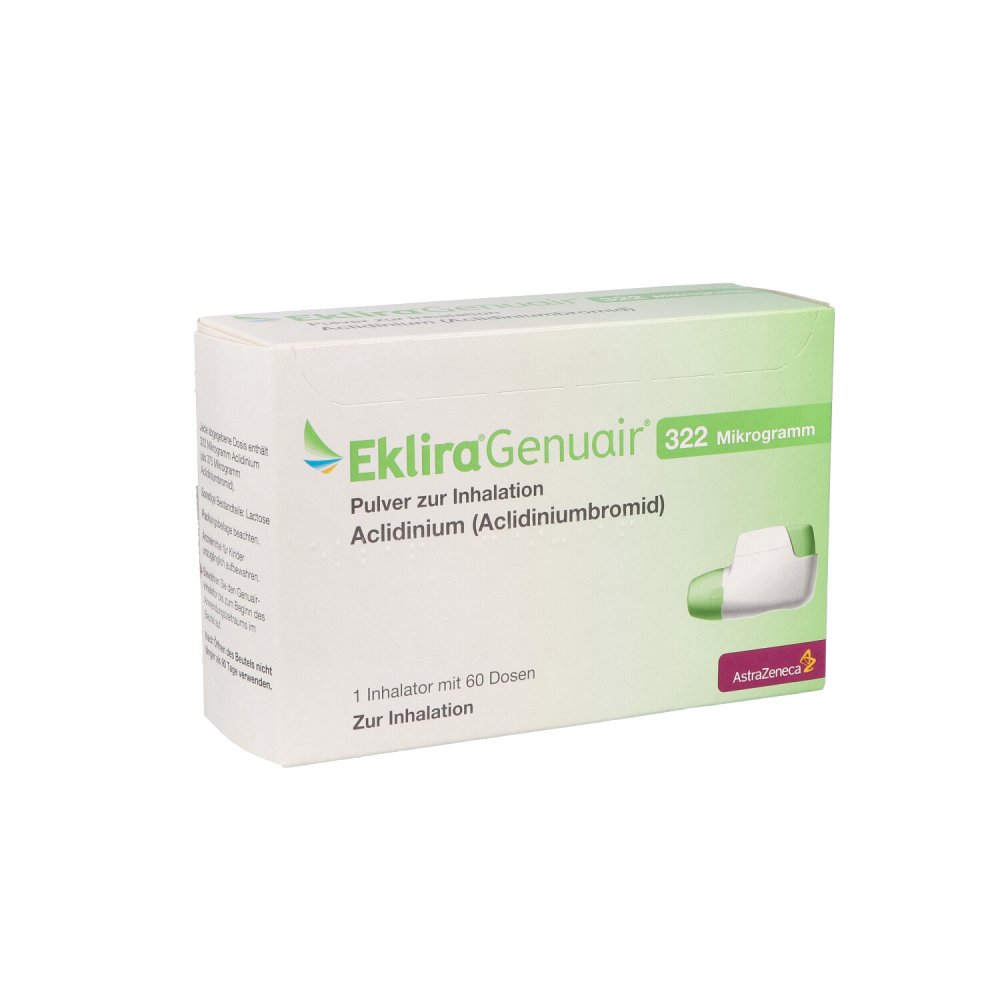 Eklira Genuair 322 [my]g Pulver zur Inhalation 1x6 1 stk