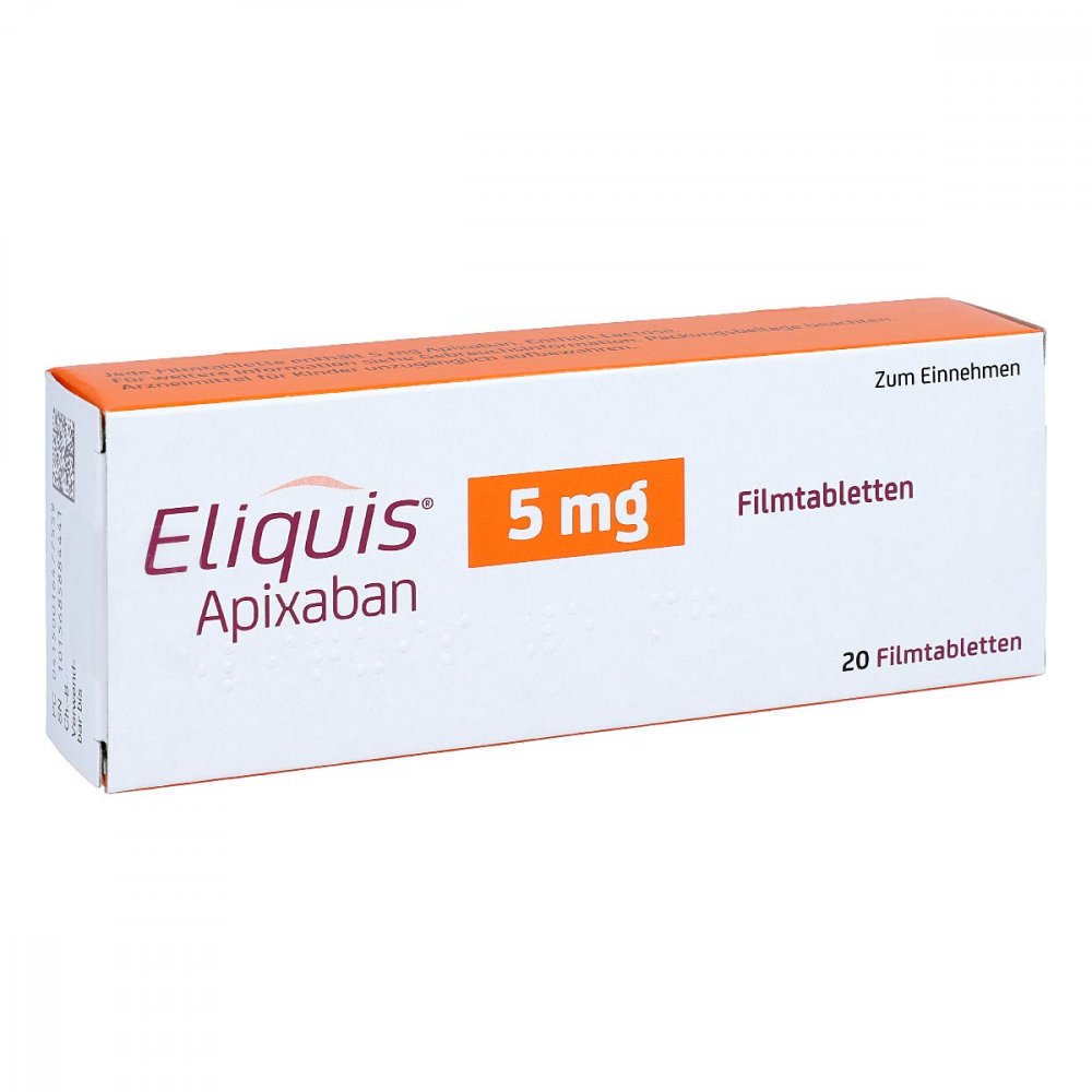 Eliquis® 5 mg 20 stk online kaufen günstig bei apo.com