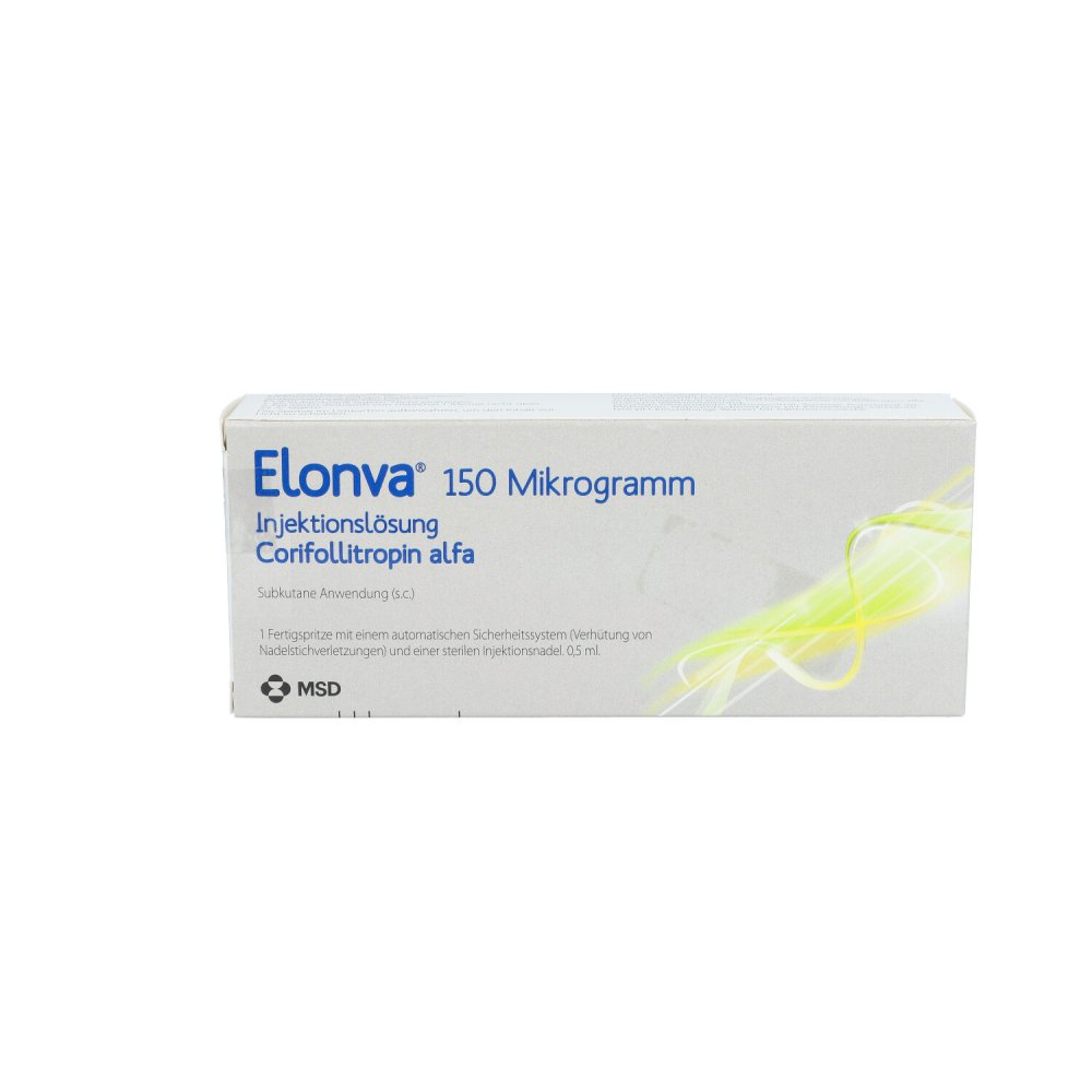 Elonva 150 Mikrogramm Injektionslsg i.e.Fertigspr. 0.5 ml