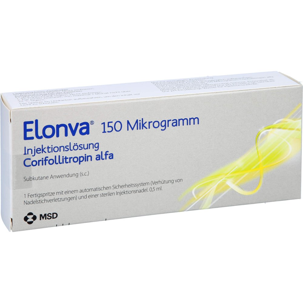 Elonva 150 Mikrogramm Injektionslsg i.e.Fertigspr. 0.5 ml