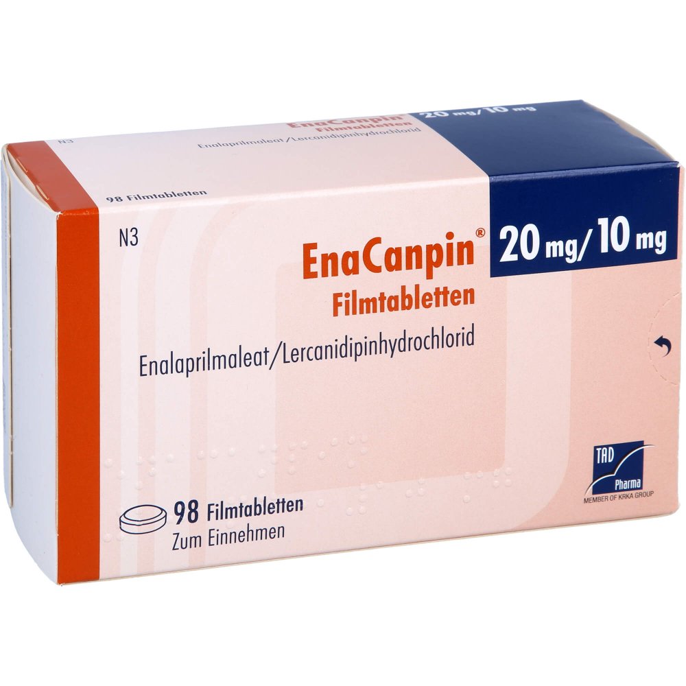 Enacanpin 20 mg/10 mg Filmtabletten 98 stk online kaufen
