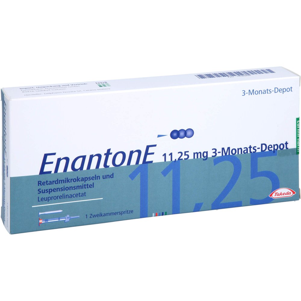 Enantone 11,25 mg 3 Monats-depot Zweikammerspritze 1 stk