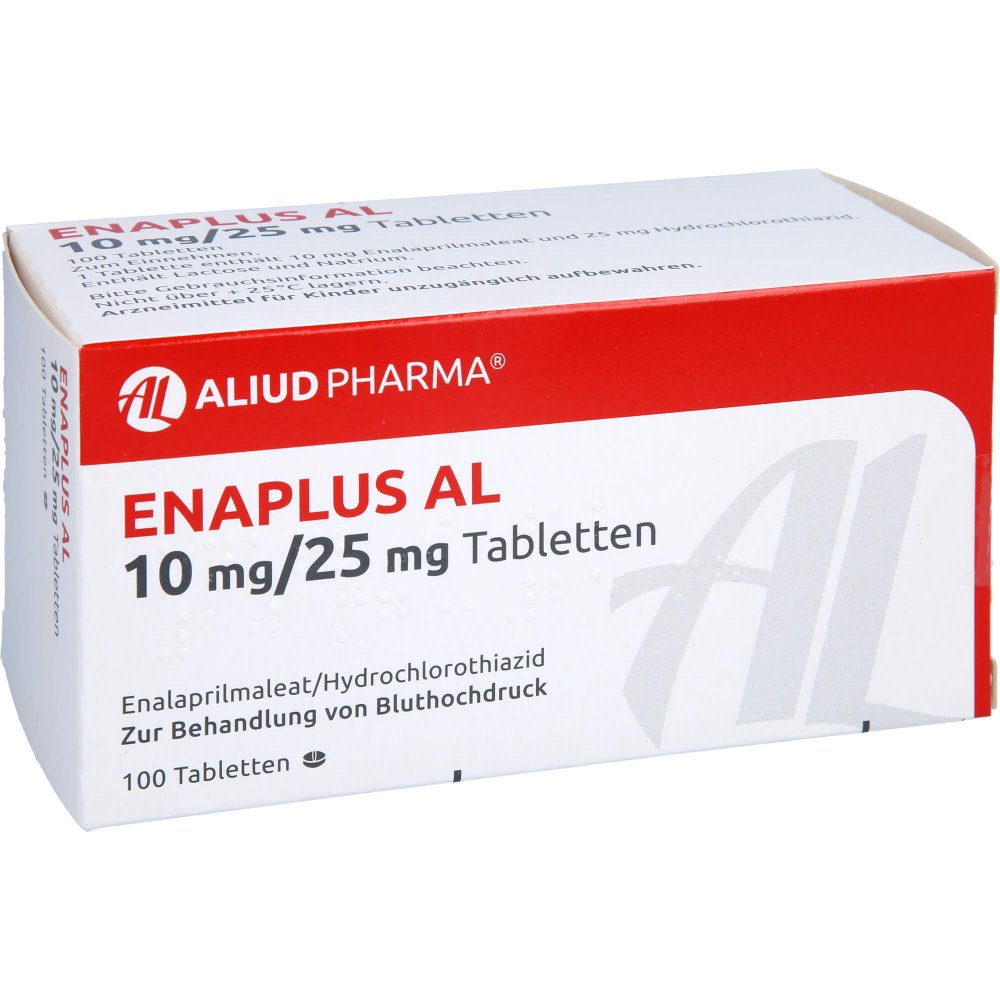 Enaplus Al 10 mg/25 mg Tabletten 100 stk online kaufen