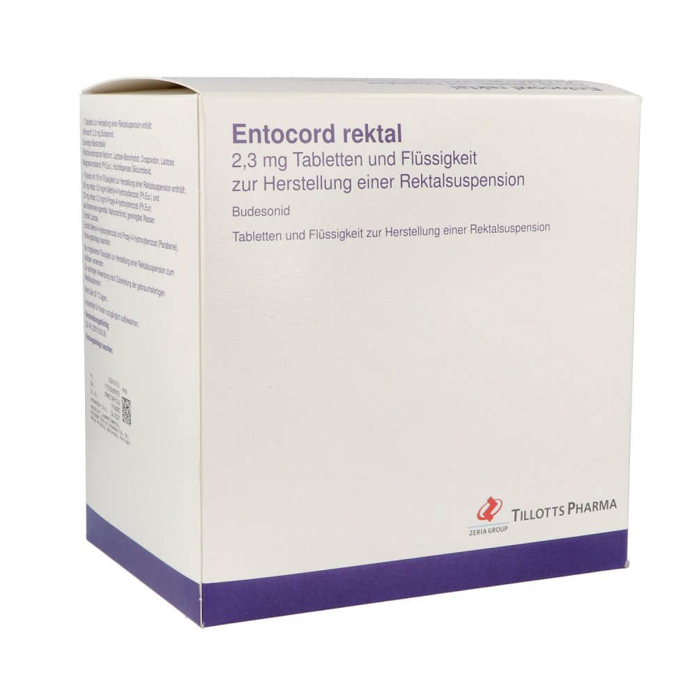 Entocort rektal 7 Tbl.+7 Klys.z.her.e.rektalsusp. 1 Pck