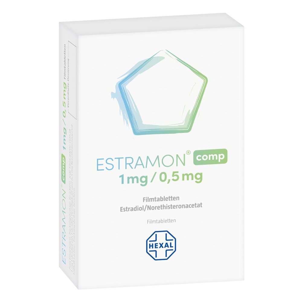 Estramon comp 1 mg/0,5 mg Filmtabletten 28 stk