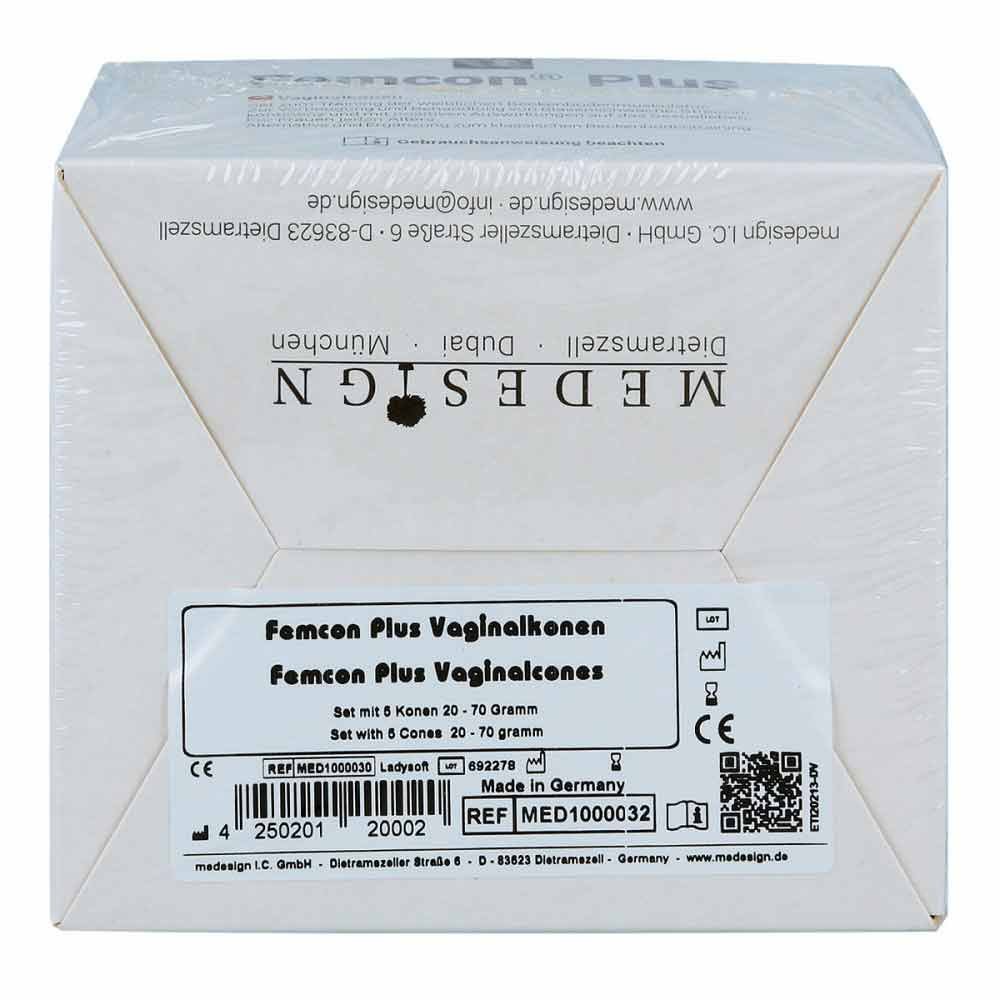 Femcon plus Vaginalkonen Set mit 5 Vaginalkonen 1 Pck