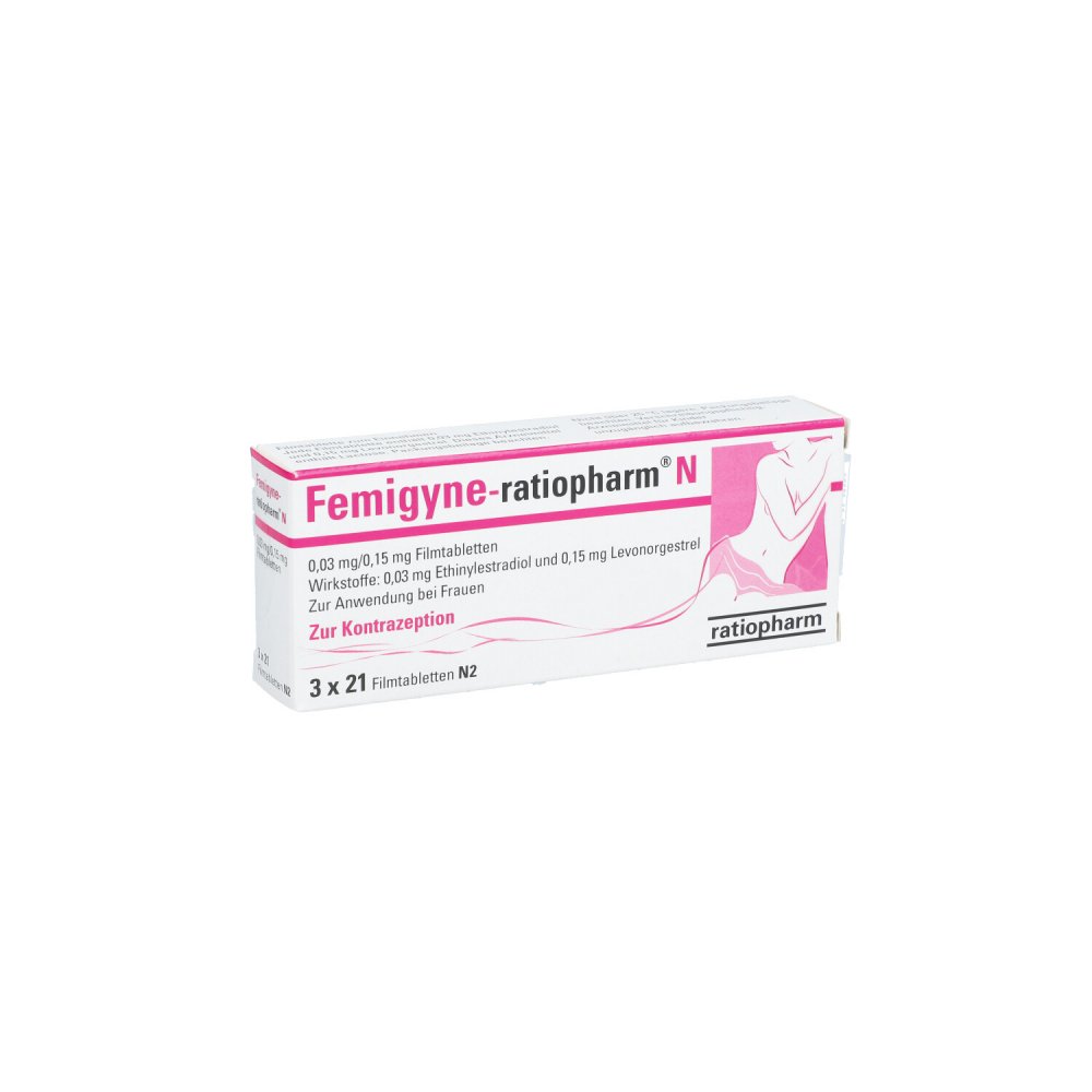Femigyne-ratiopharm N 3X21 stk online kaufen