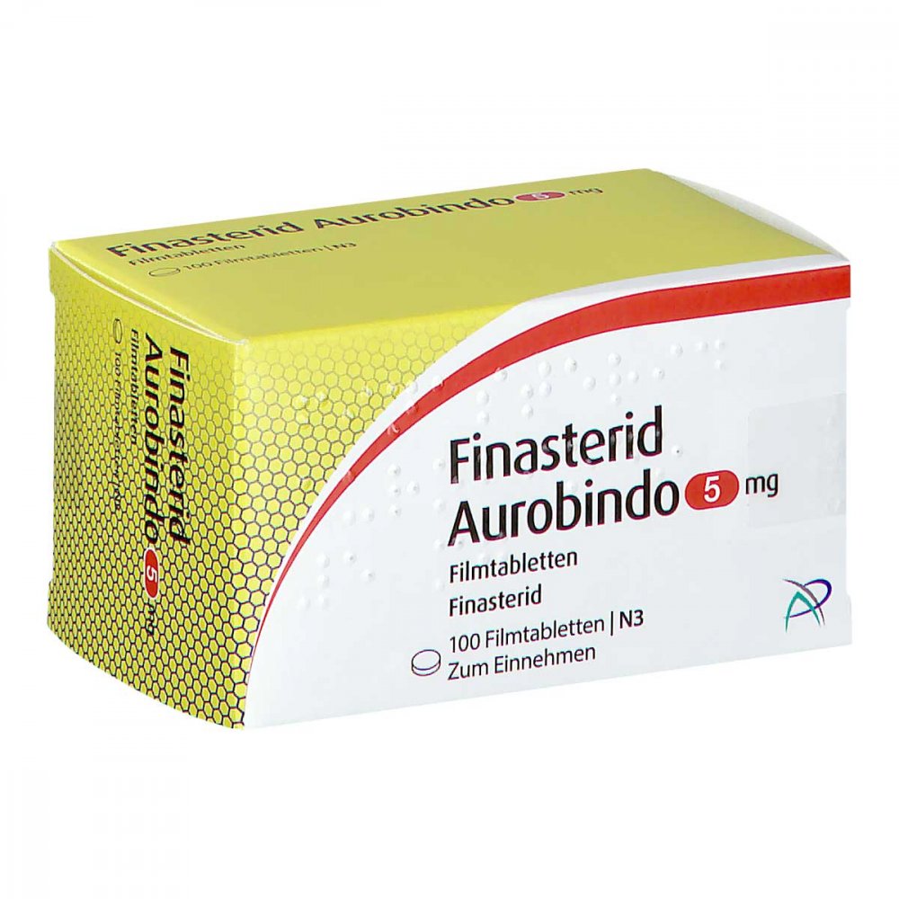 Finasterid Aurobindo 5 mg Filmtabletten 100 stk