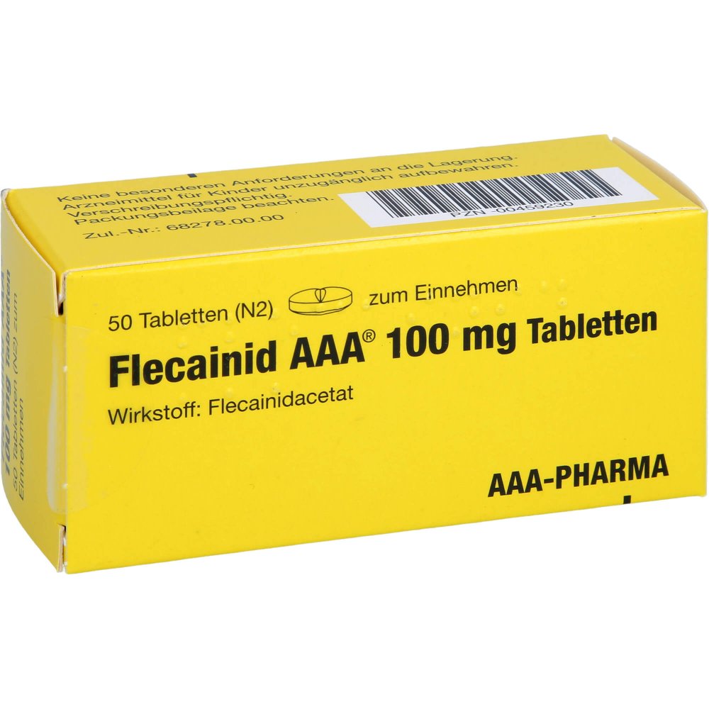Flecainid Aaa 100 mg Tabletten 50 stk online kaufen