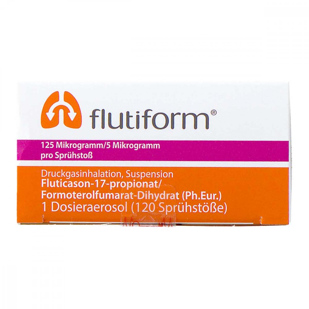 Flutiform 125 [my]g/5 [my]g 120 Hub Dosieraerosol 1 stk