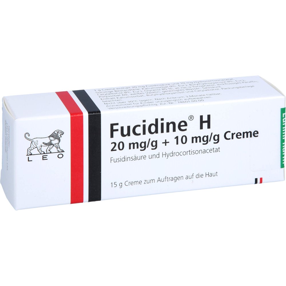 Fucidine H 20 Mg/g + 10 Mg/g Creme 15 g online kaufen