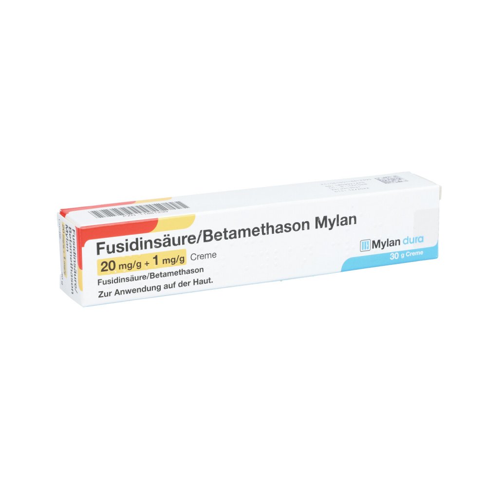 Fusidinsäure/Betamethason Mylan 20 mg/g+1 mg/g Cr. 30 g