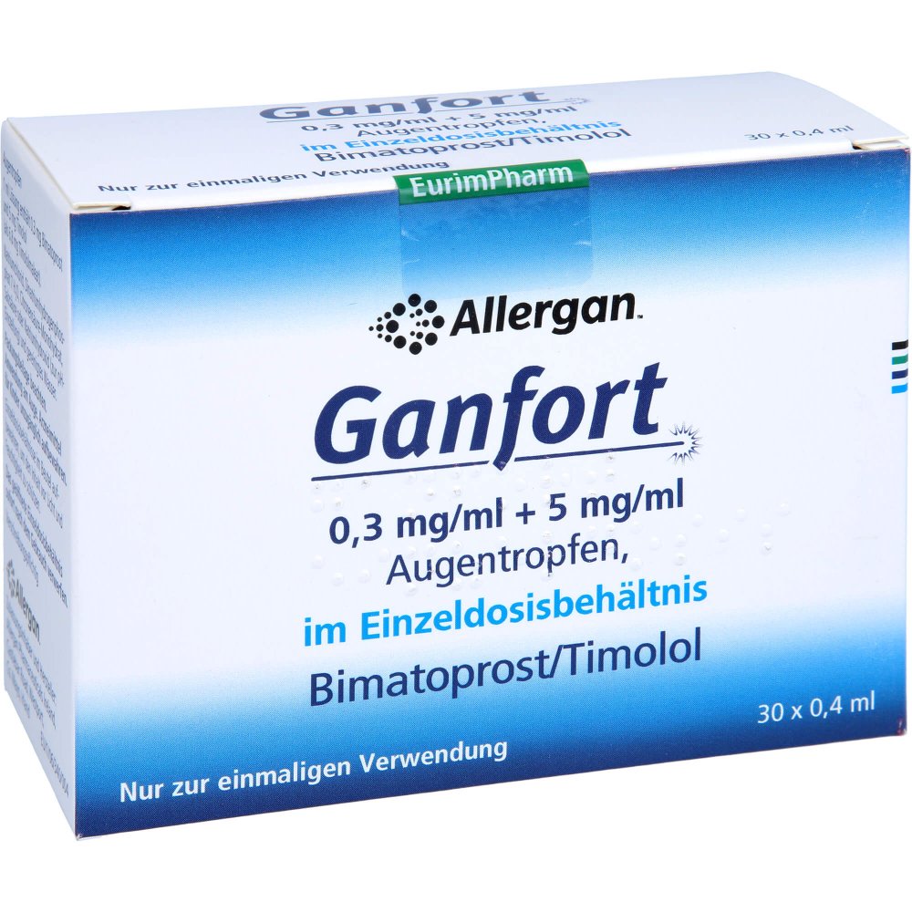 Ganfort 0,3 mg/ml + 5 mg/ml At im Einzeldosisbeh. 30X0.4 ml