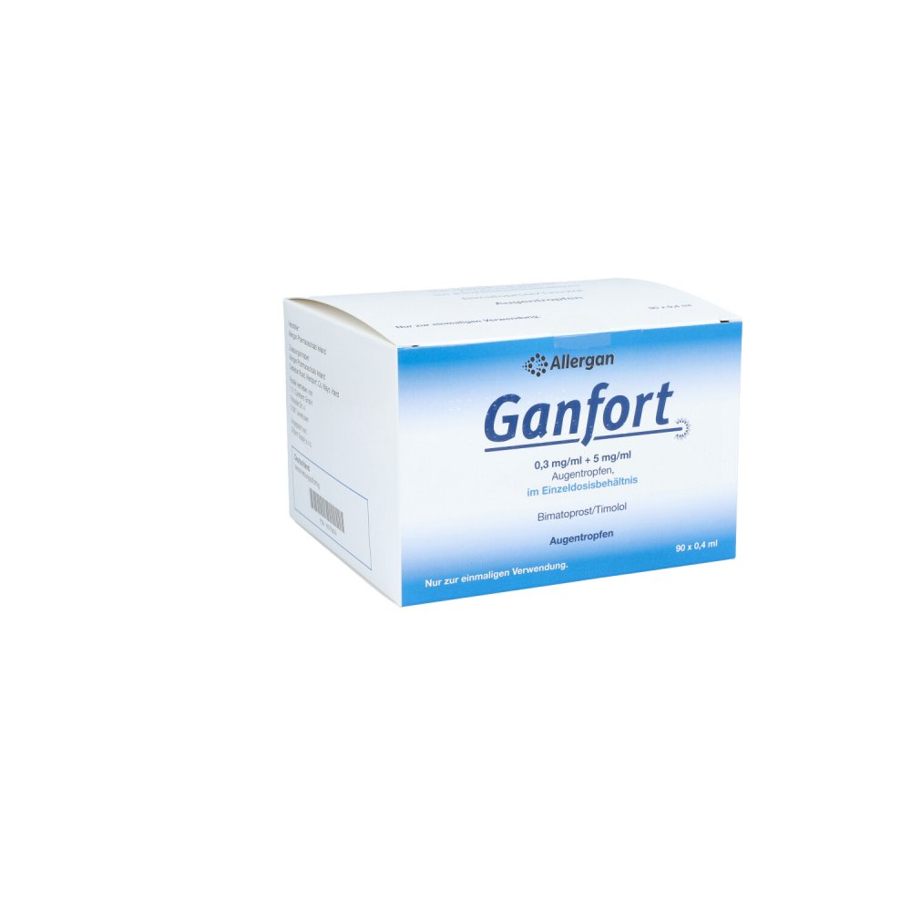 Ganfort 0,3 mg/ml + 5 mg/ml At im Einzeldosisbeh. 90X0.4 ml