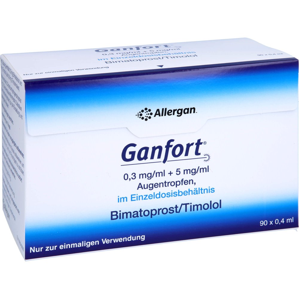 Ganfort 0,3 mg/ml+5 mg/ml At in Einzeldosisbeh. 90X0.4 ml