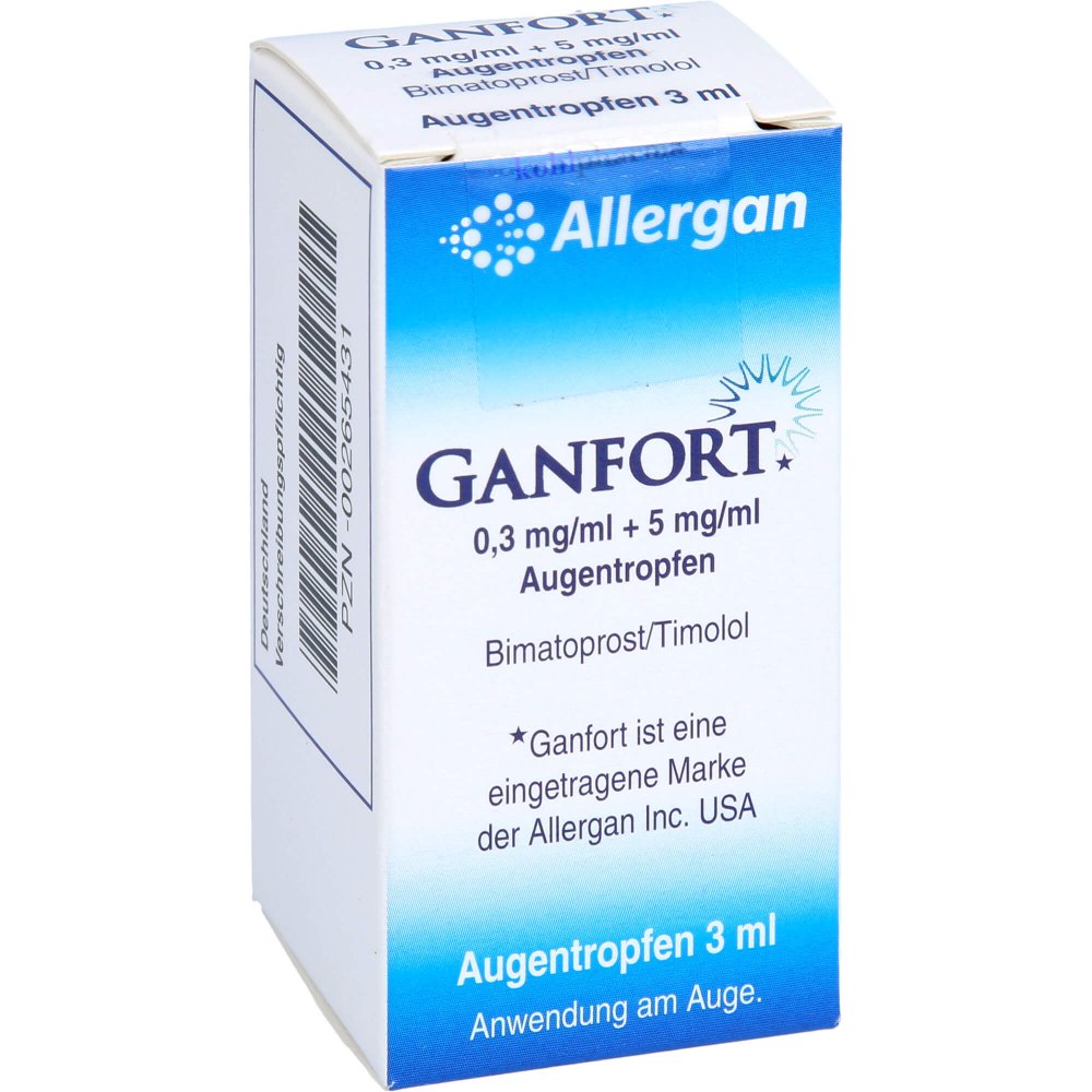 GANFORT 0,3mg/ml + 5mg/ml 3 ml online kaufen