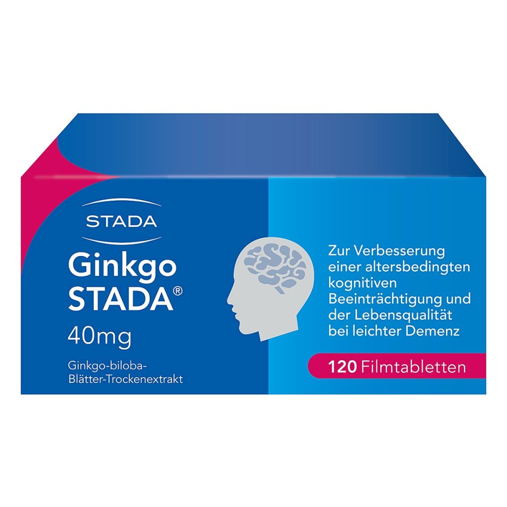 Ginkgo Biloba STADA 40 mg Filmtabletten 120 stk