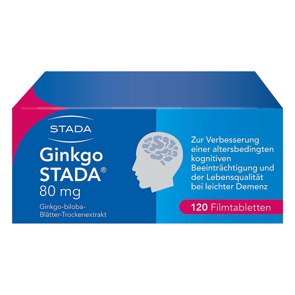 Ginkgo Biloba STADA 80 mg Filmtabletten 120 stk