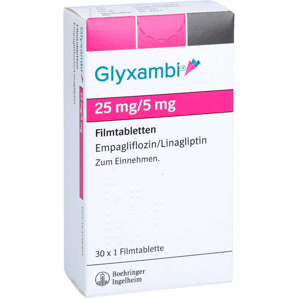 Glyxambi 25 mg/5 mg Filmtabletten 30 stk online kaufen
