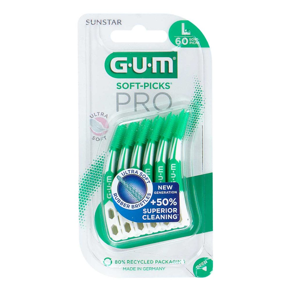GUM SOFT-PICKS PRO Interdentalbürsten Large 60 stk