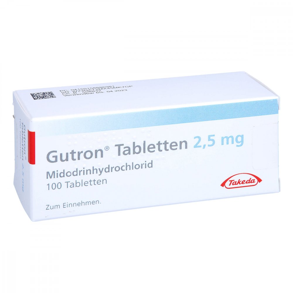 Gutron Tabletten 2,5 mg 100 stk online kaufen