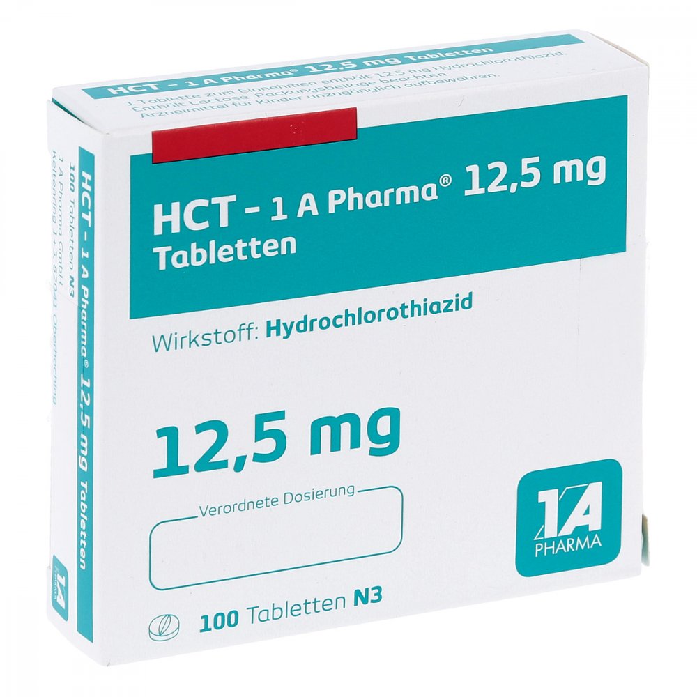 HCT-1A Pharma 12,5mg 100 stk online kaufen günstig bei apo.com