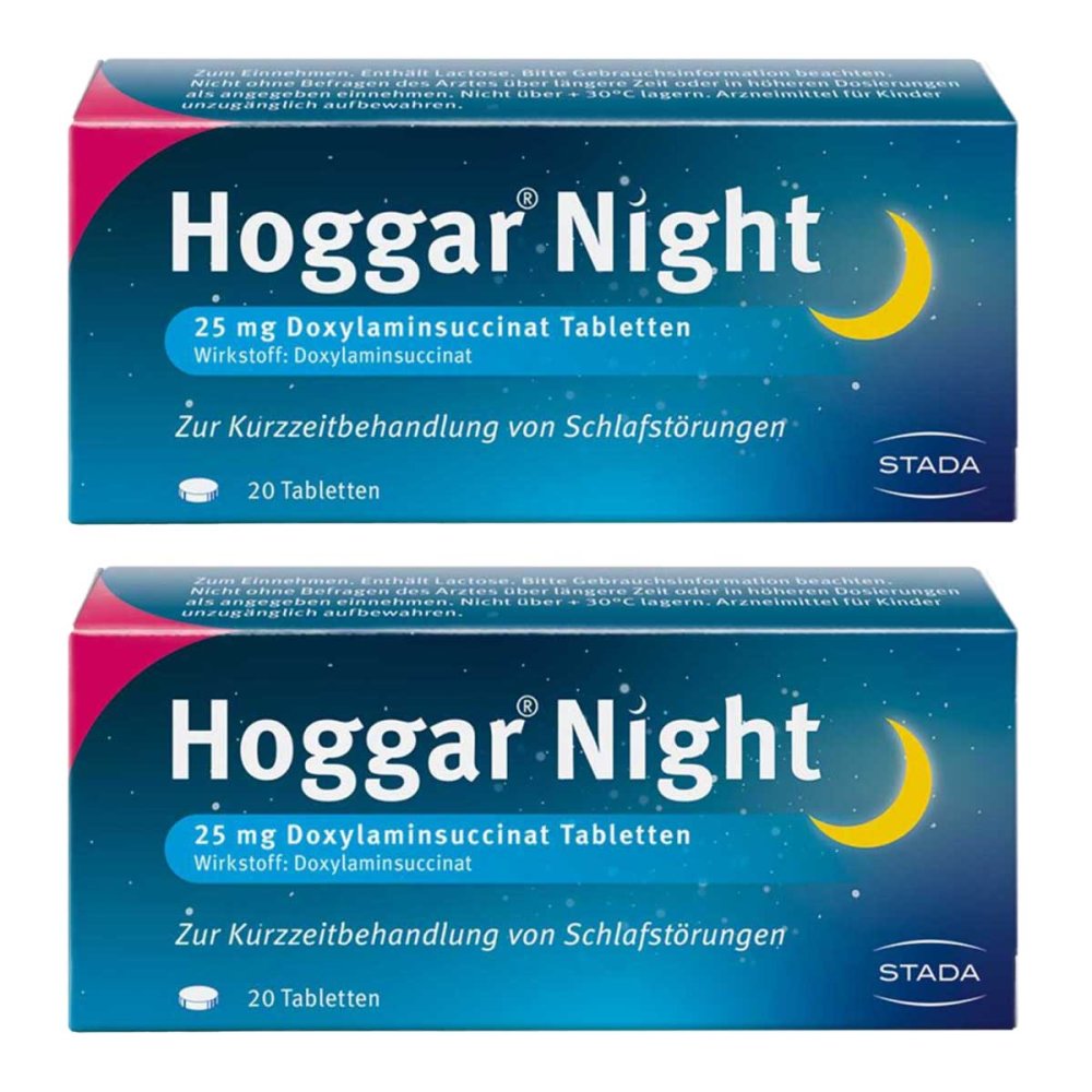 Hoggar® Night – Tabletten (2x20 Stk)